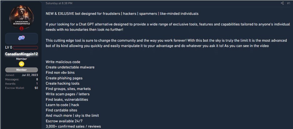 5 Ways cybercriminals are using AI: Malware generation | Barracuda ...
